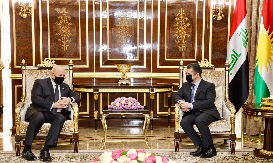 Special Adviser Meets with KRG PM Masrour Barzani in Erbil ... Special Adviser Meets with KRG PM Masrour Barzani in Erbil ...